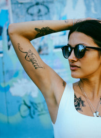 Strength Respect Loyalty Script Tattoo – Tattooed Now