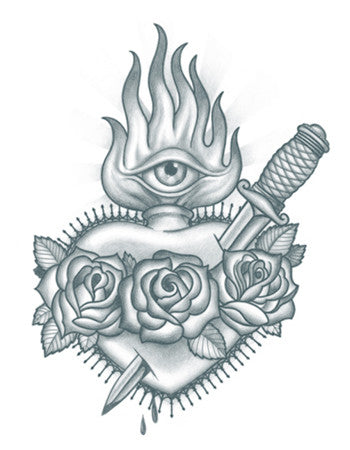 heart with dagger through it